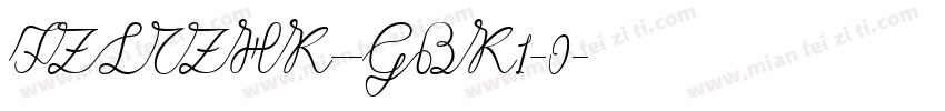 FZLTZHK--GBK1-0免费下载-在线字体预览转换 - 免费字体网