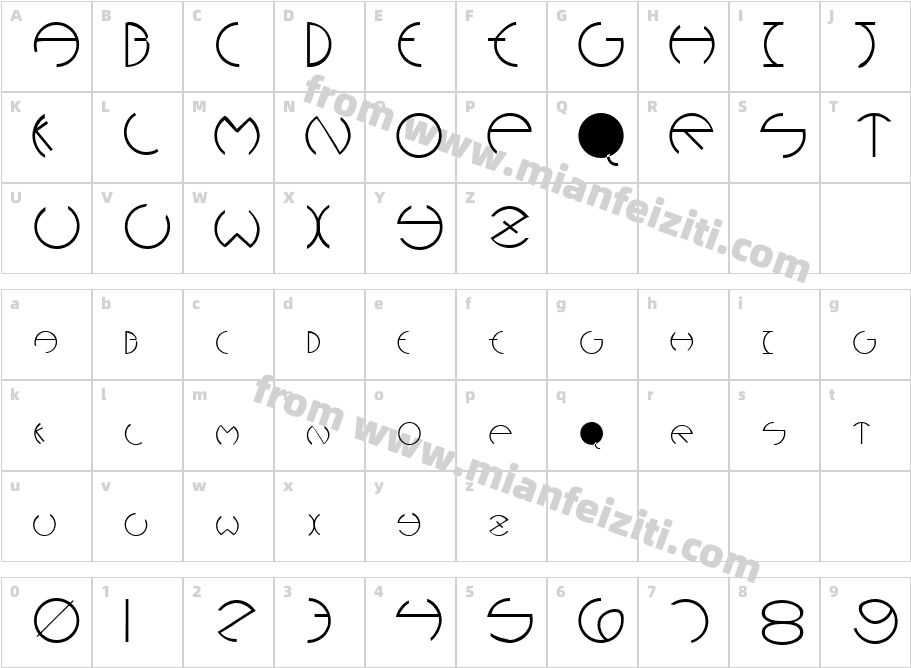Circular字体免费下载-CircularRegular在线预览和转换生成器-免费字体网